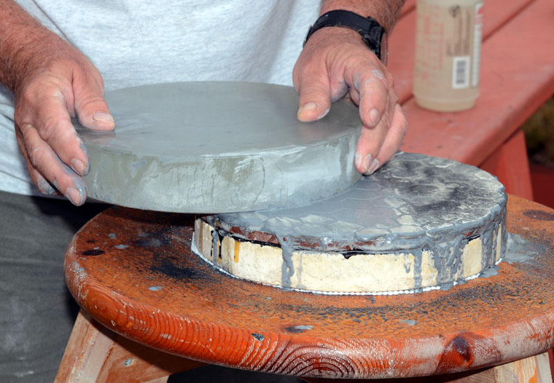 Newtonian Telescope Mirror Grinding